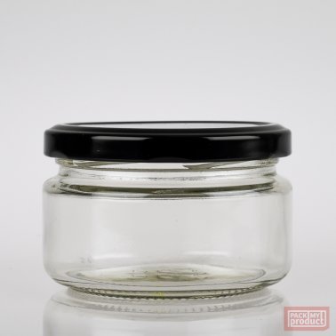 200ml Squat Food Jar with twist cap